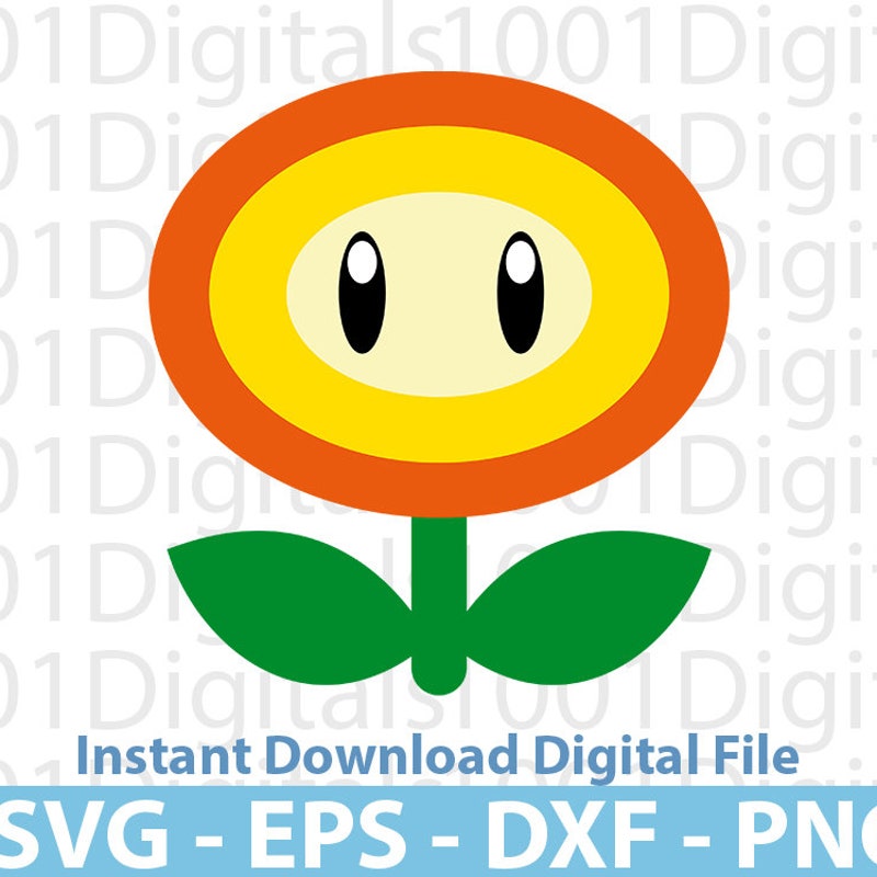 Mario Fire Flower - Etsy