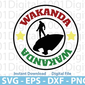 Wakanda Forever Svg, Black Panther Svg, Wakanda Layered Svg, Clipart ...