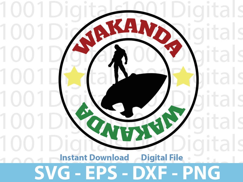 Wakanda Forever Svg, Black Panther Svg, Wakanda Layered Svg, Clipart ...
