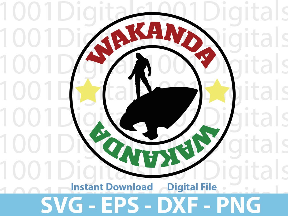 Wakanda Forever Svg, Black Panther Svg, Wakanda Layered Svg, Clipart ...