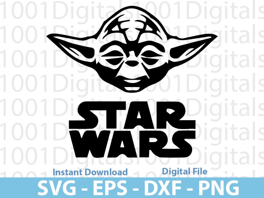 Star Wars Yoda Svg , Cute Yoda Svg, Yoda Clipart, Cut File Cricut ...