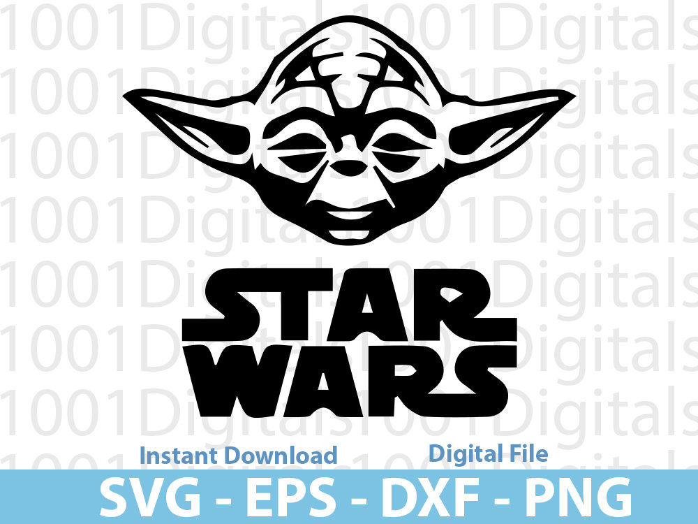 Star Wars Yoda Svg , Cute Yoda Svg, Yoda Clipart, Cut File Cricut ...