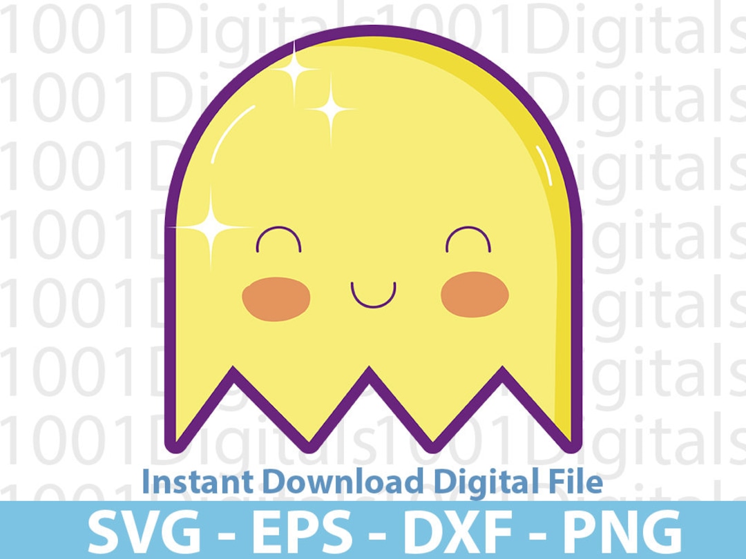 Pac Svg, Little Pac for Kids , Cute Pac Svg, Pac Clipart, Cut File ...