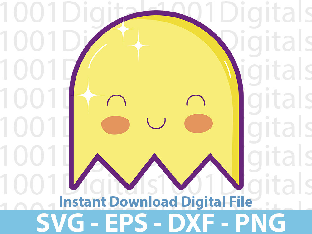 Pac Svg, Little Pac for Kids , Cute Pac Svg, Pac Clipart, Cut File ...