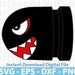 Banzai Bill Svg, Super Mario Banzai Bill Svg, Mario Clipart, Cut File ...