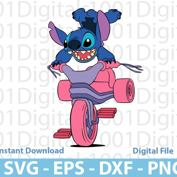 Lilo and Stitch Bicycle - Etsy