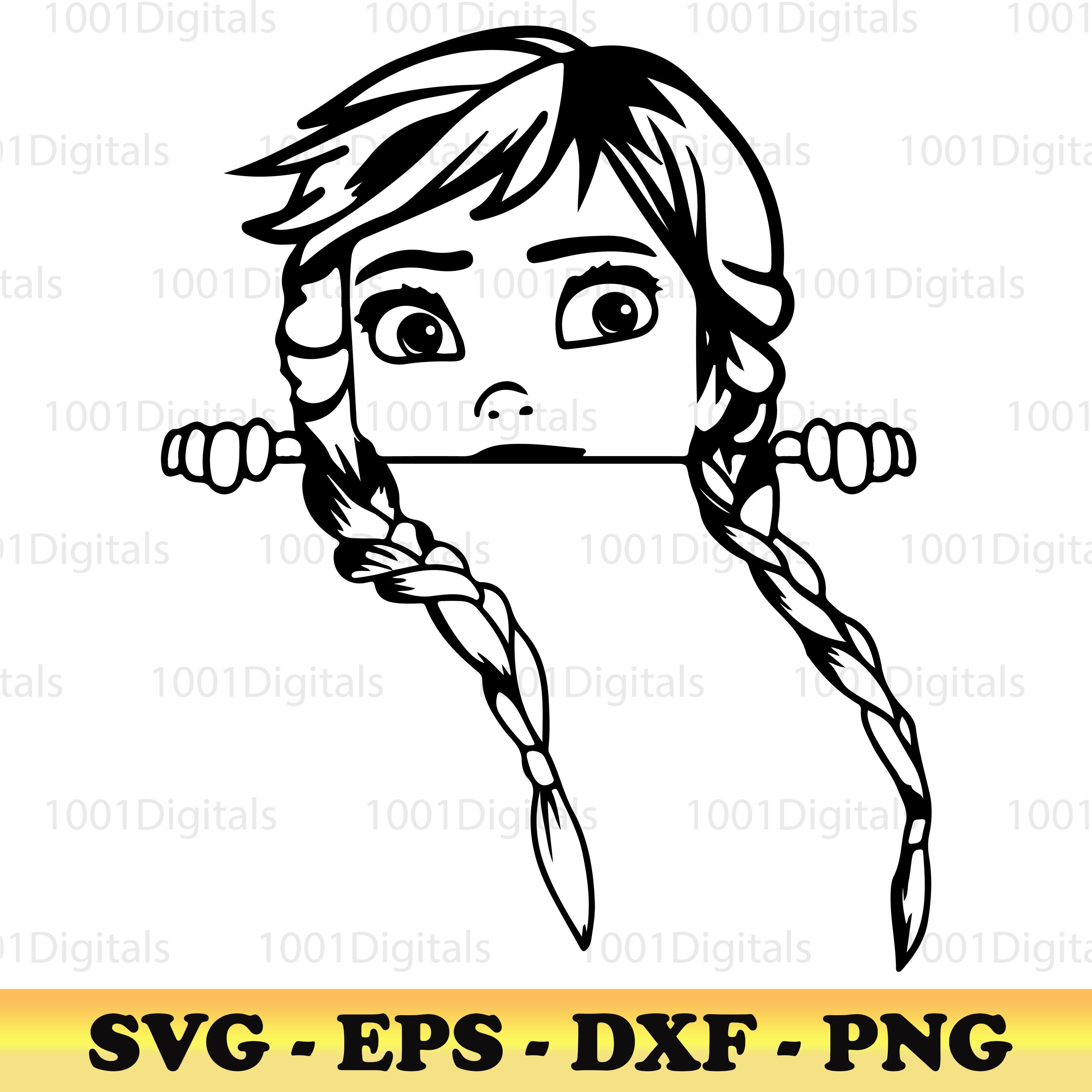 Anna Svg, Frozen Sisters Anna Svg , Cute Anna Svg, Frozen Anna Clipart ...