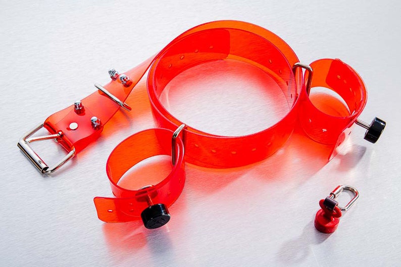 Bondage Belt Black With Segufix Fastener 140 X 5 Cm, lxw, With 2 Pieces ...