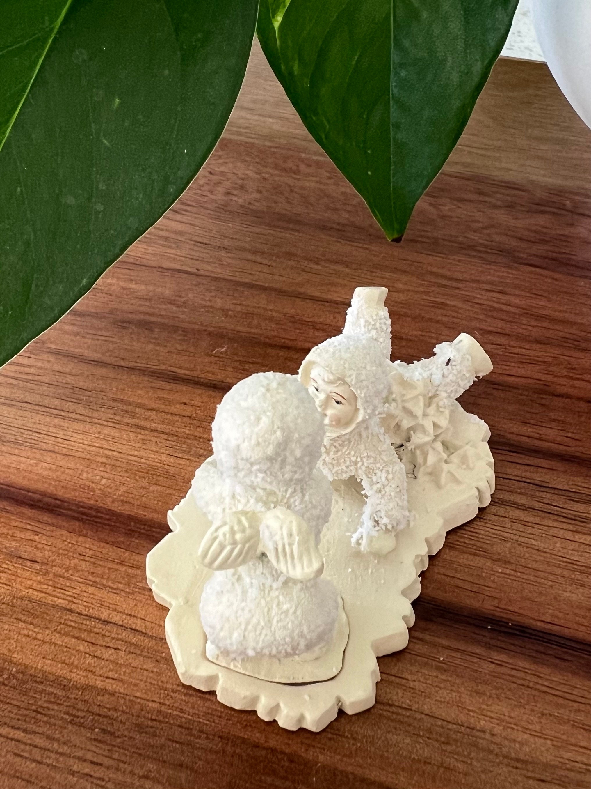 Snowbabies Miniatures “help Me, I’m Stuck!” - Etsy