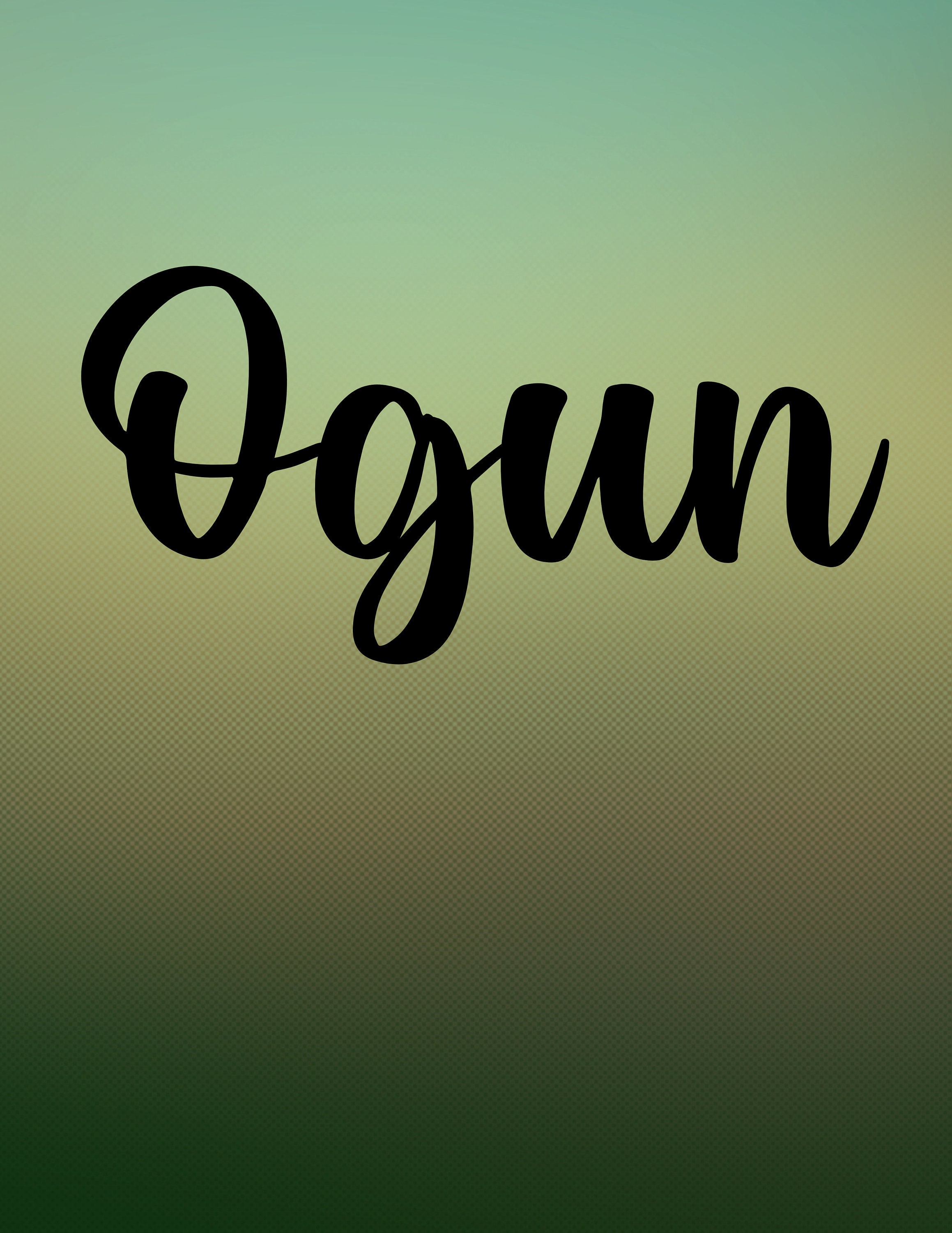 Ogun Orisha SVG PNG JPG Files Religious & Spiritual Images Santeria ...