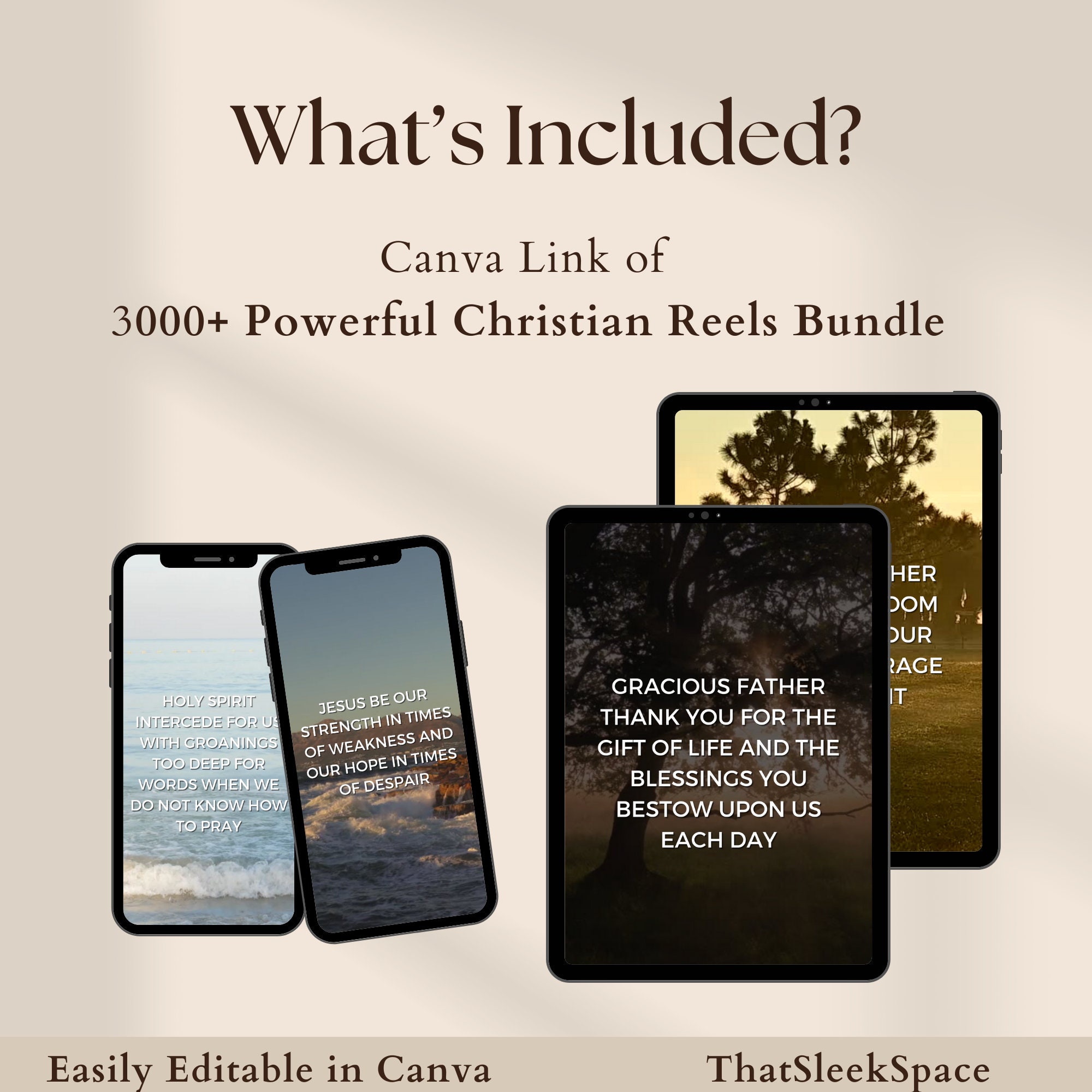 3000+ MEGA Christian Reels Bundle | Bible Quotes Reels Bundle I ...