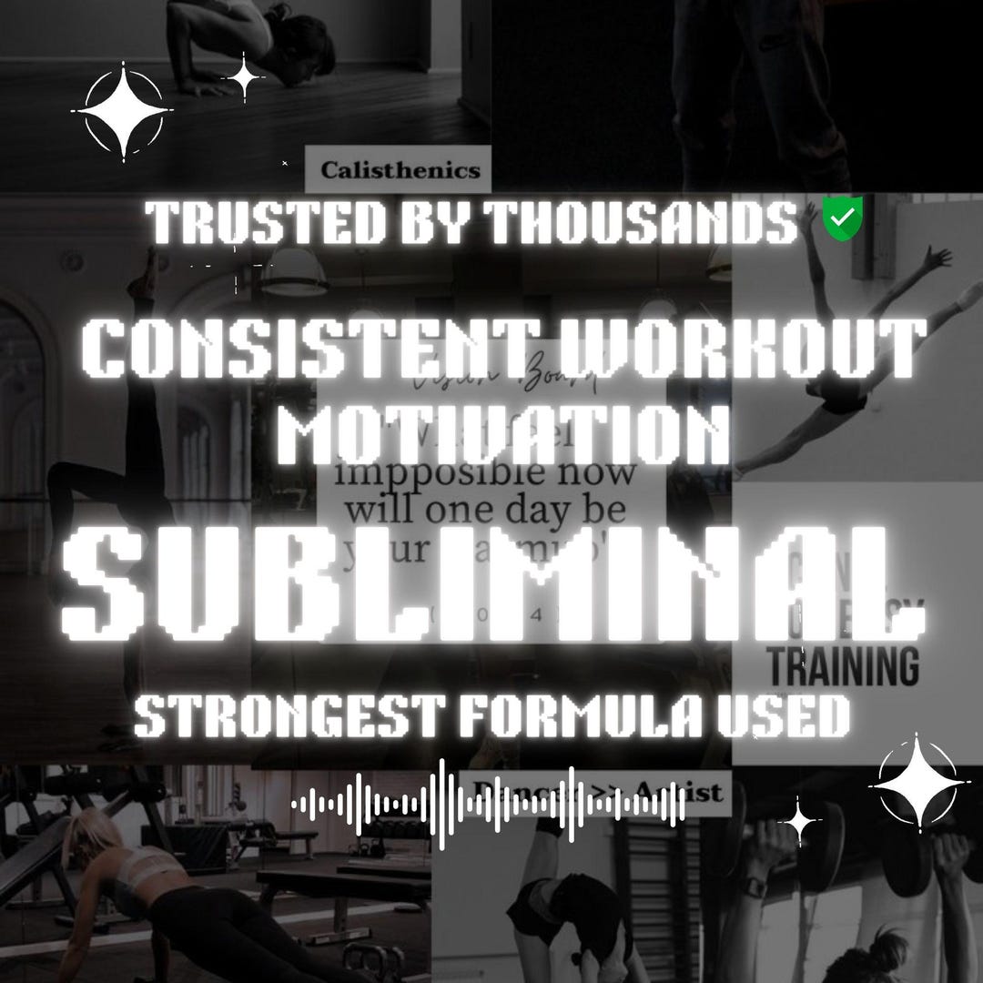 Consistent Workout Motivation Subliminal Highly Effective Subliminal ...