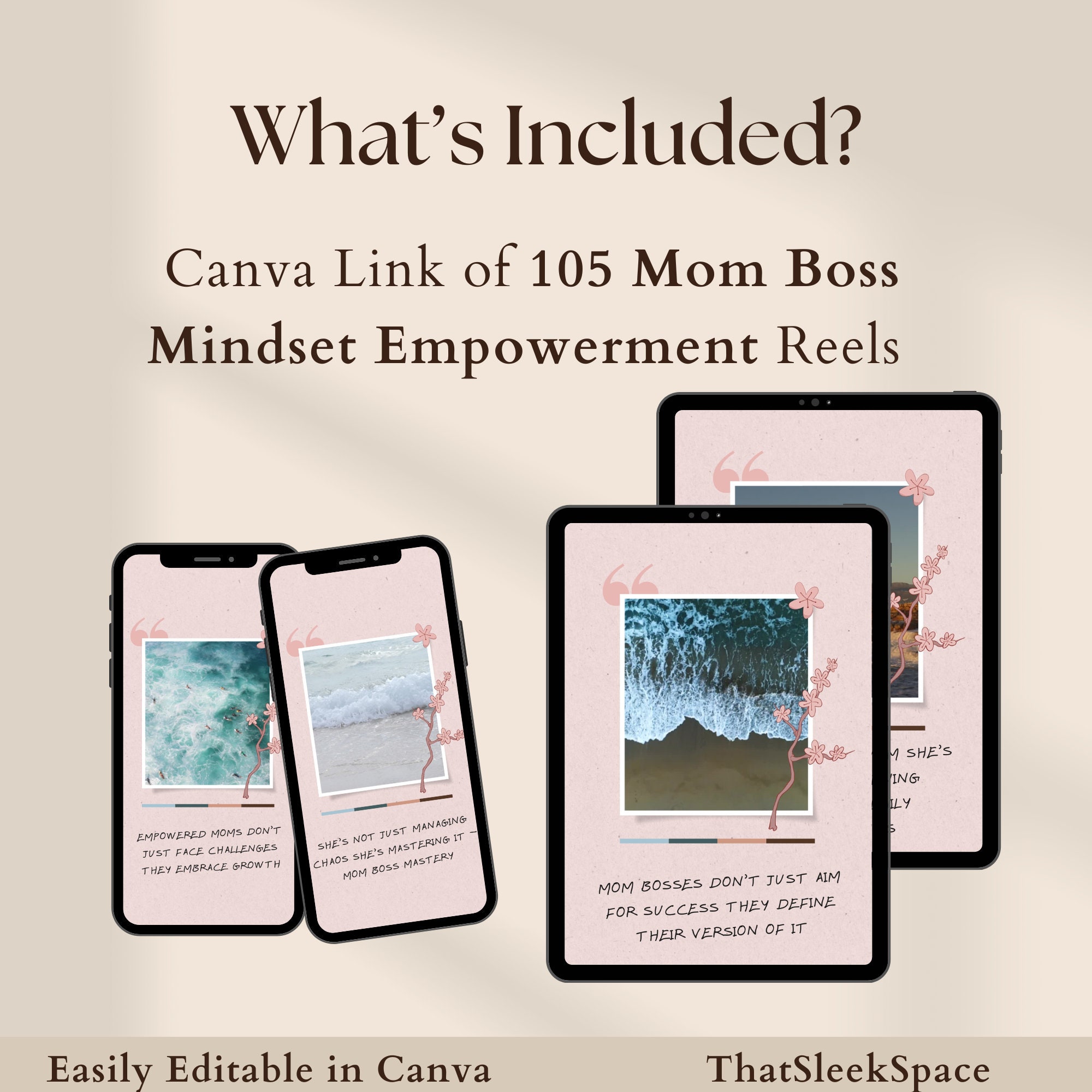 105 Mom Boss Mindset Empowerment Reels,instagram Reels, Tiktok,youtube ...