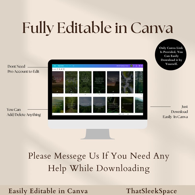 105 Life Teaching of Jesus Reels Bundle | Bible Verse Reels Bundle I ...