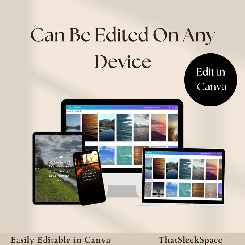 111 Mental Health Affirmations Reels Bundle L for Instagram Reels ...