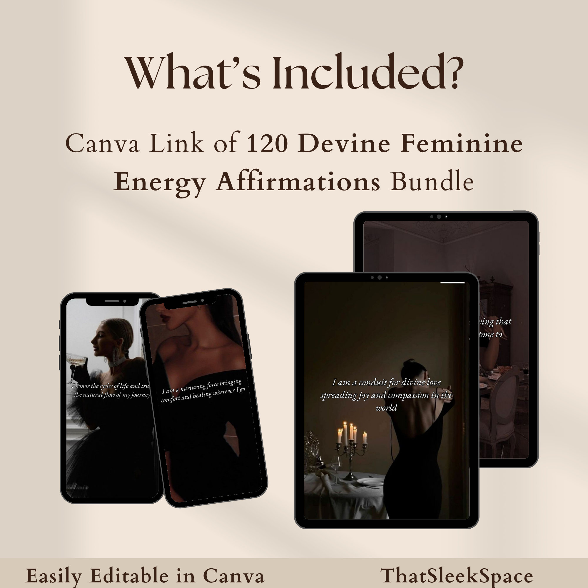 120 Divine Feminine Energy IG Story Quotes Bundle | Pinterest Pins ...
