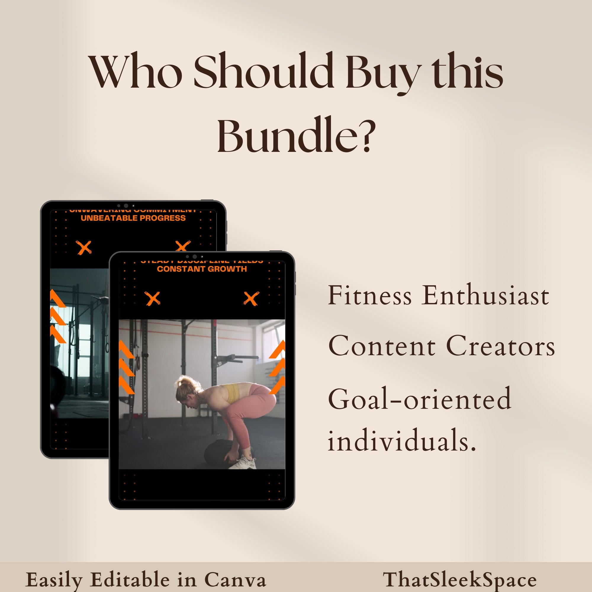 120 Gym Body Affirmations Reels Pack, Fitness Coach Reels, Tiktok ...