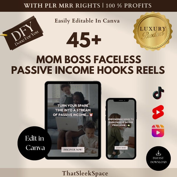 Luxury Mom Faceless Reels - Etsy