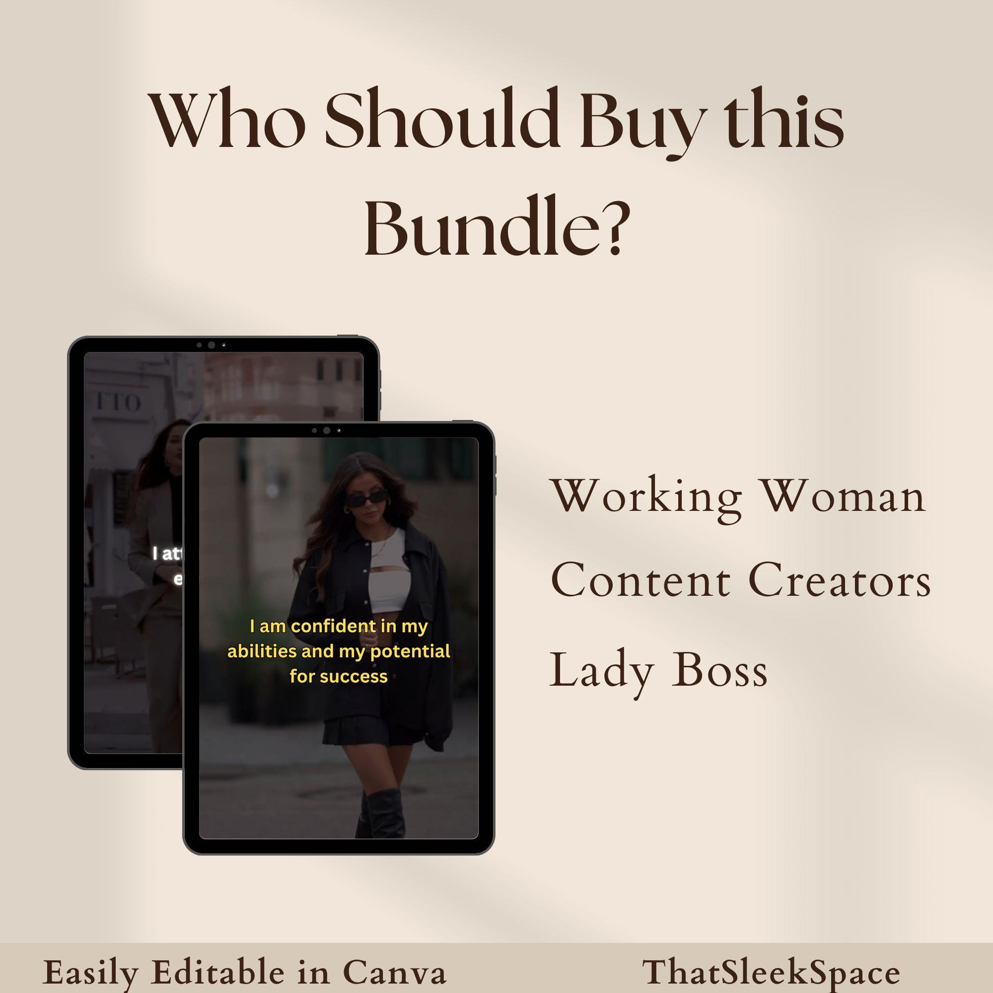625+ Boss Lady Affirmations Reels Bundle L Reels Pack I Viral Instagram ...