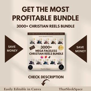 120 Christian Motivation Quotes Reels Bundle Christian Reels Bundle I ...