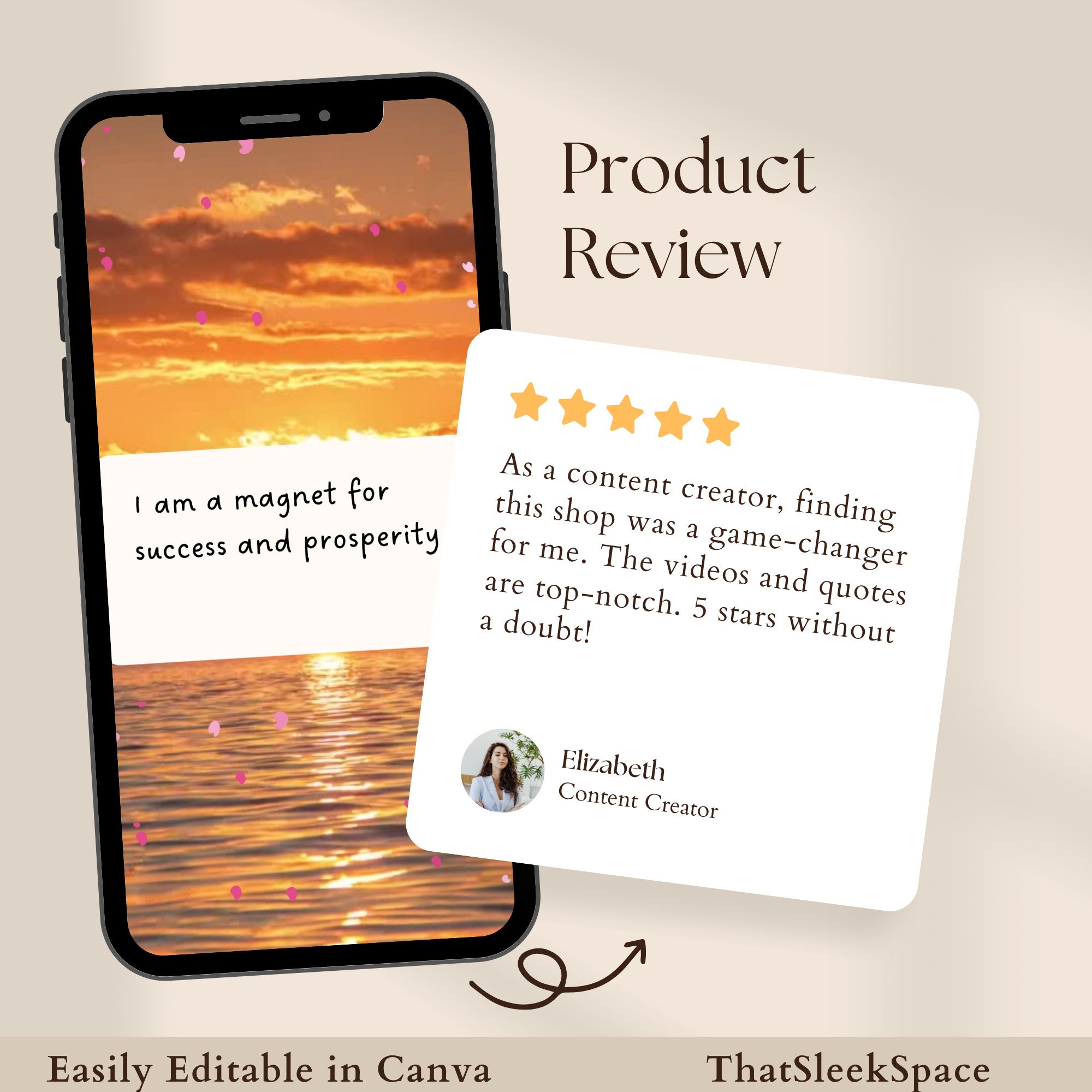 121 Bold and Beautiful Girl Boss Affirmations L Reels Bundle I ...