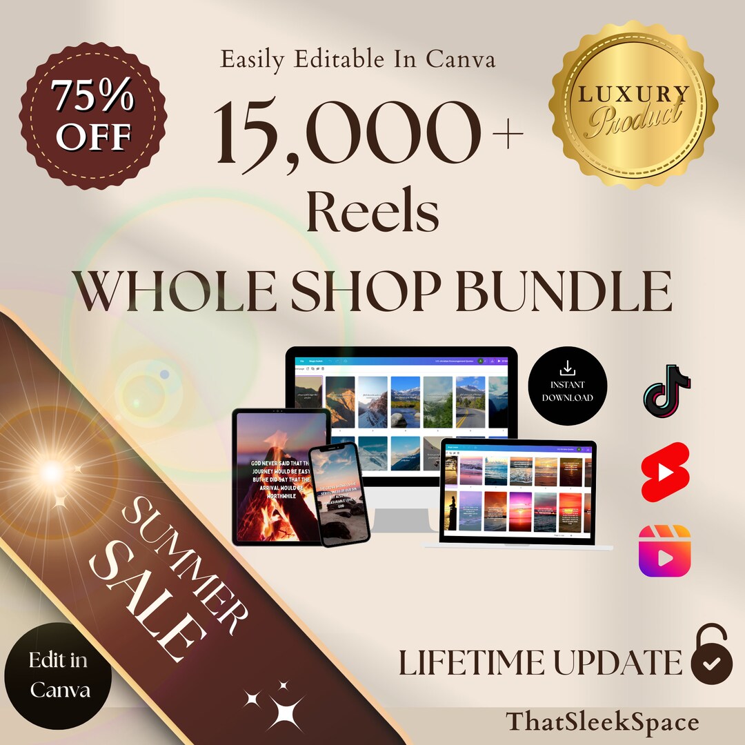 15,000+ Mega Reels Bundle L Instagram Reels, Tiktok,youtube Shorts I ...