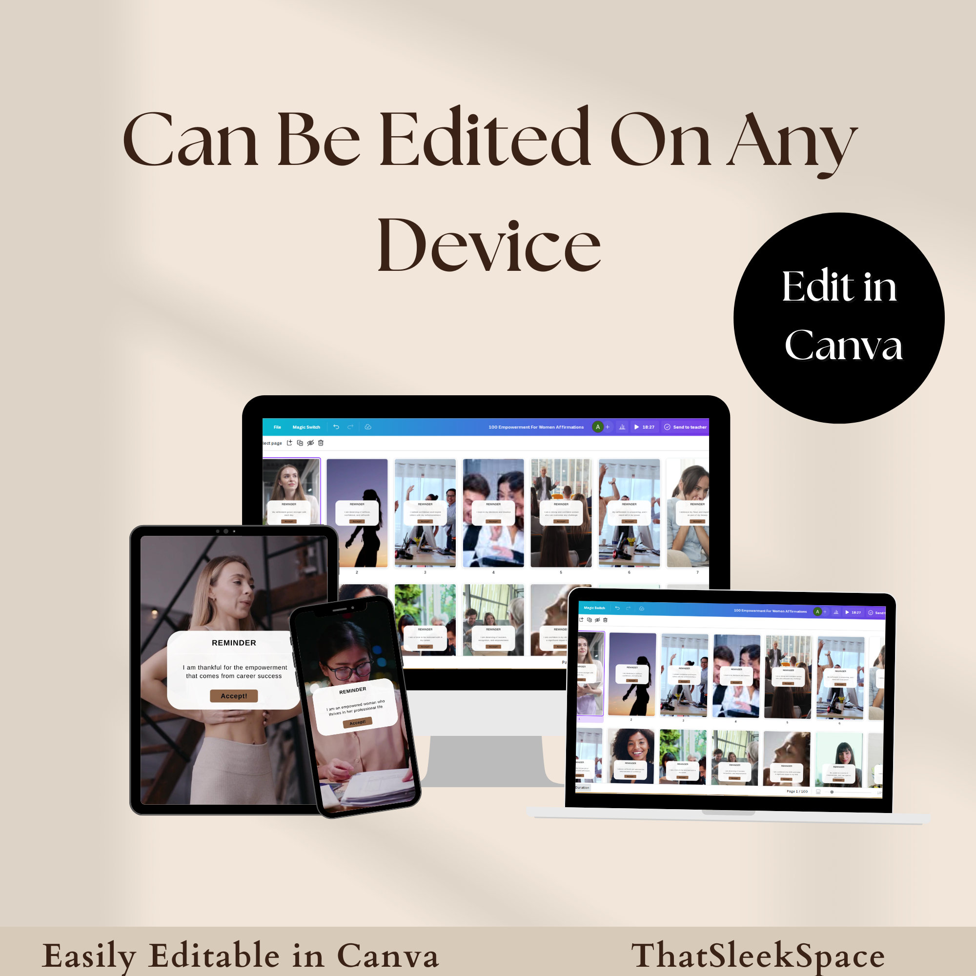 100 Woman Empowerment Reels Bundle L Reels Pack I Viral Instagram Reels ...