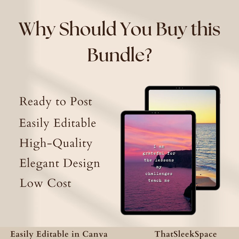 111 Mental Health Affirmations Reels Bundle L for Instagram Reels ...