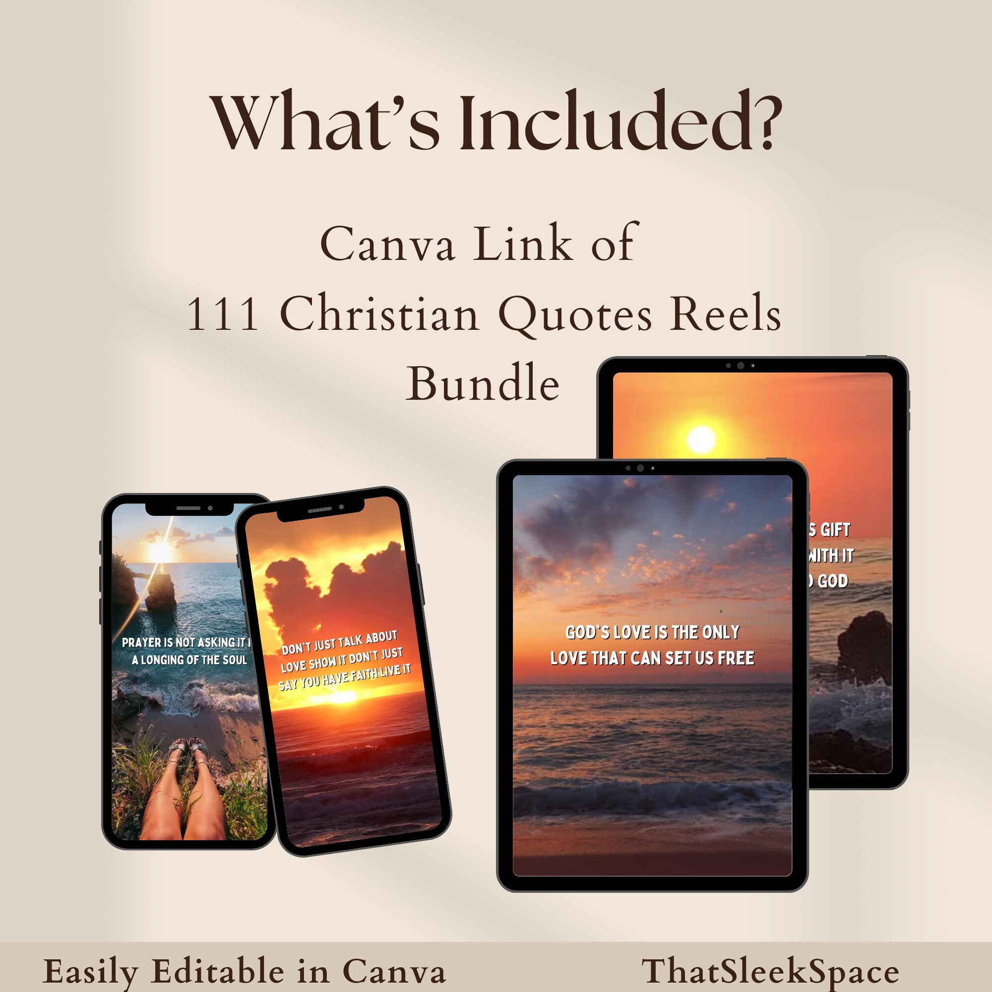 111 Christian Quotes Tiktok Reels | Bible Quotes Reels Bundle I ...