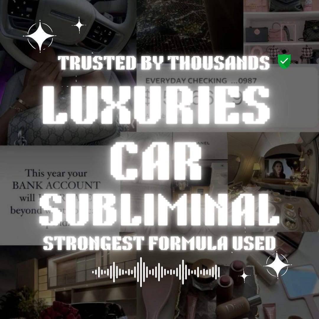Luxuries Car Powerful Subliminal Highly Effective Subliminal Sub Audio ...