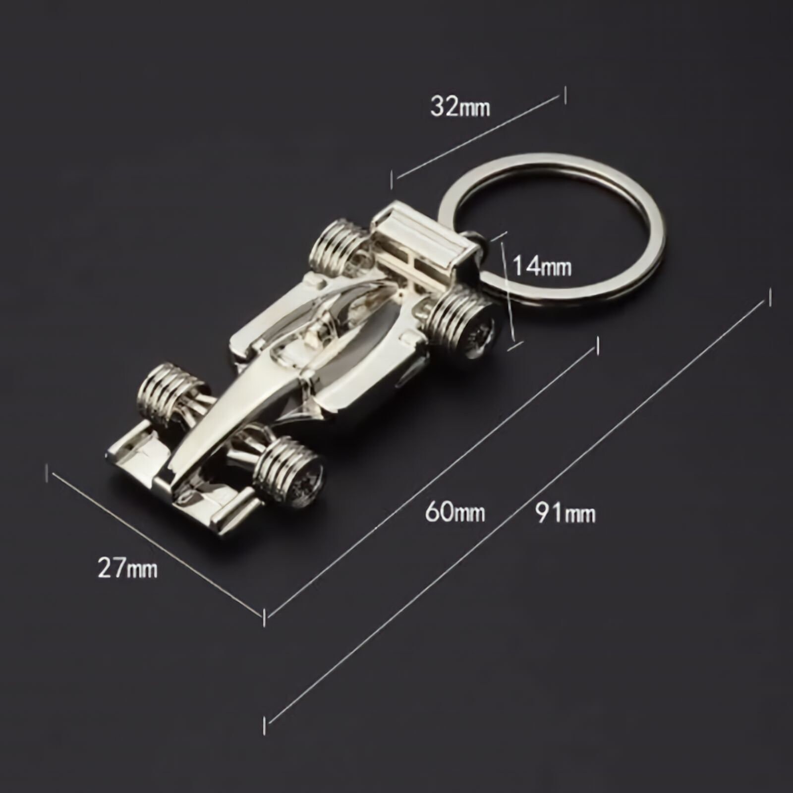 Formula 1 Race Car Keyring High Detail F1 Car Keychain Perfect Gift for ...