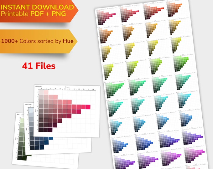 Munsell Color System Charts, Color Reference, Color Matching, Printing ...