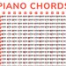 Ultimate Digital Piano Chords Poster Downloadable Piano - Etsy