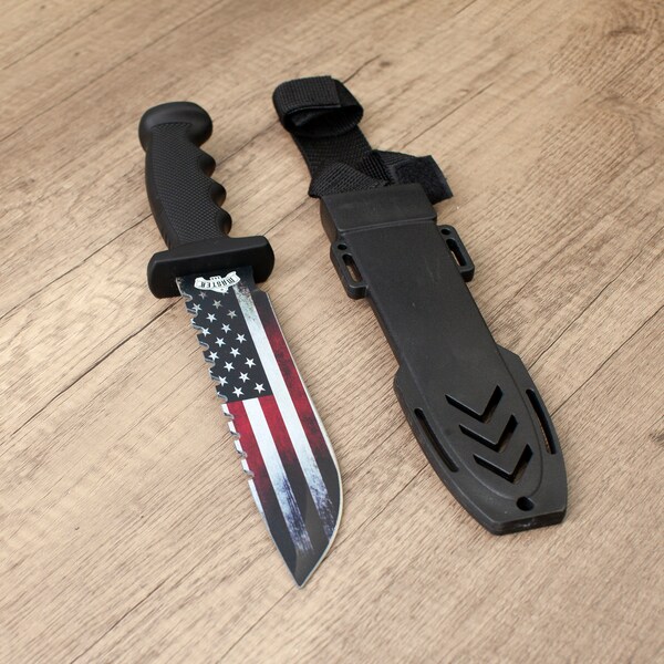 American Flag Knife - Etsy