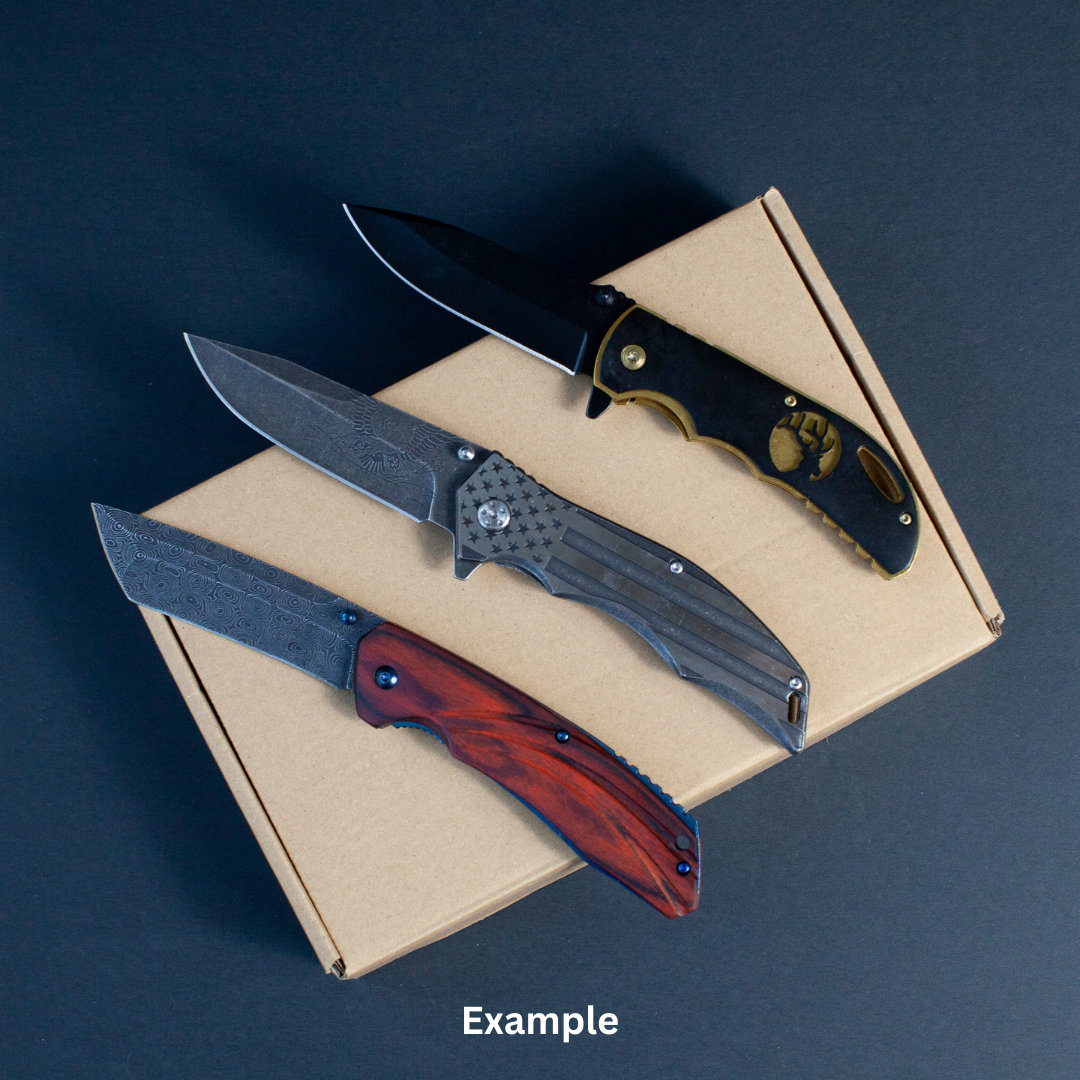 Knife Mystery Box, Personalized Gift, Collectible Knife, Gift for Men ...