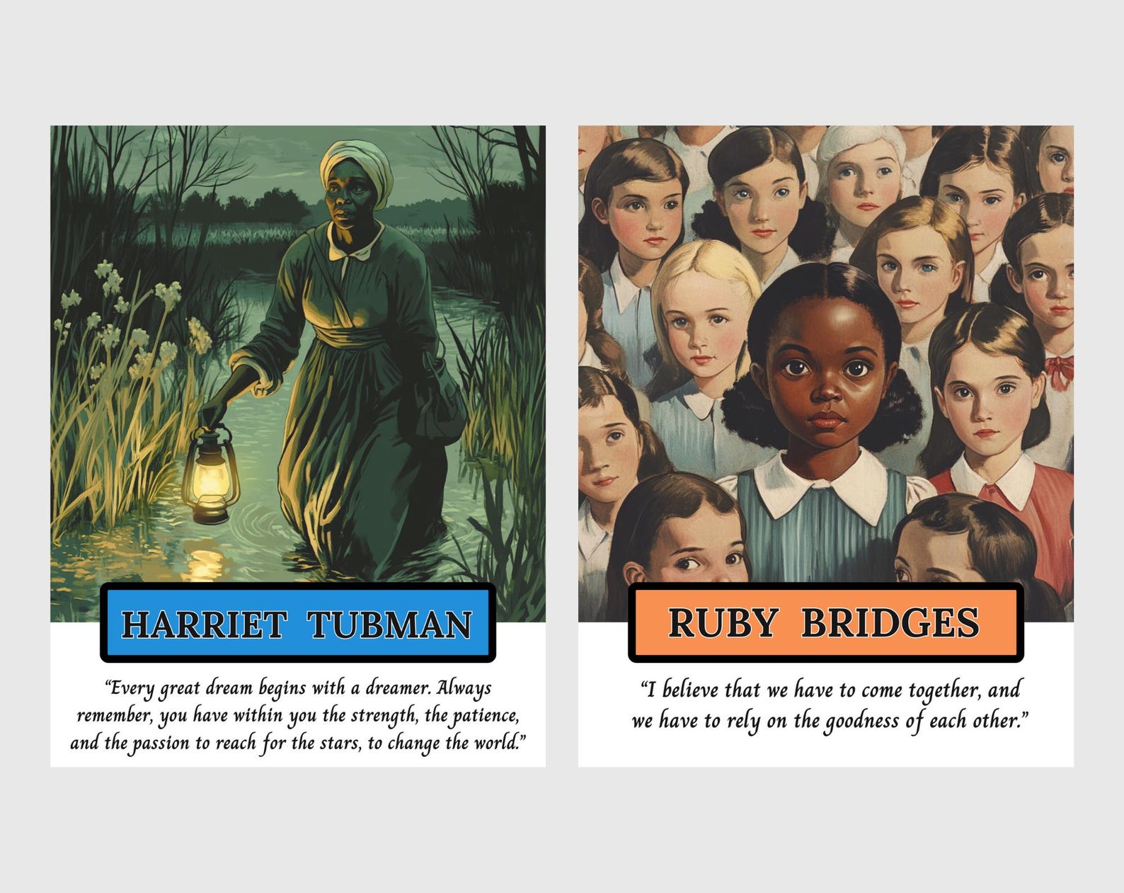 Famous Black Leaders, Black Icons, Black History Month Posters ...