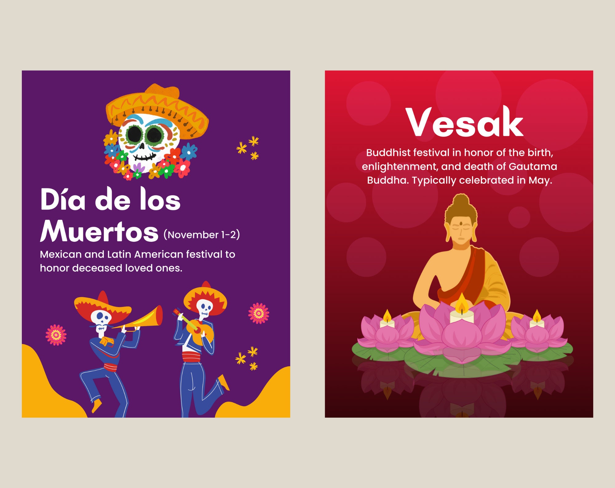 Holidays Around the World Posters, Winter Holidays Posters, Festivals ...