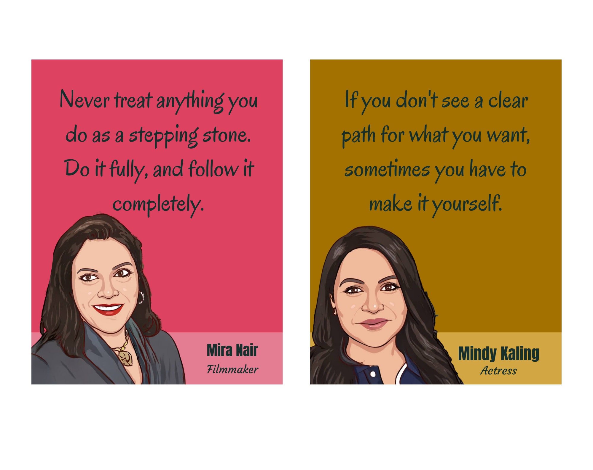 South Asian American Icons Posters(set of 8), Iconic Indian Americans ...