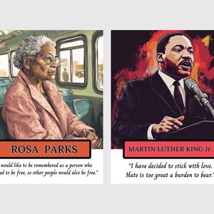 Famous Black Leaders, Black Icons, Black History Month Posters ...