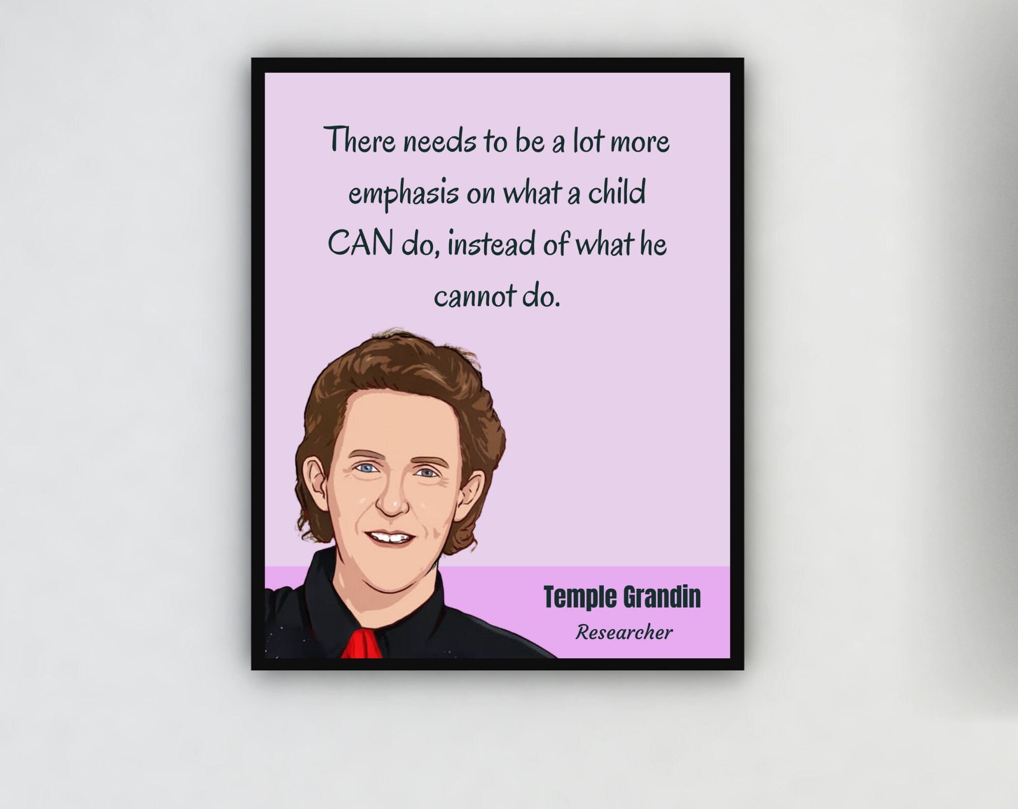 Notable People With Autism Posters set of 8, Autism Awareness Month ...