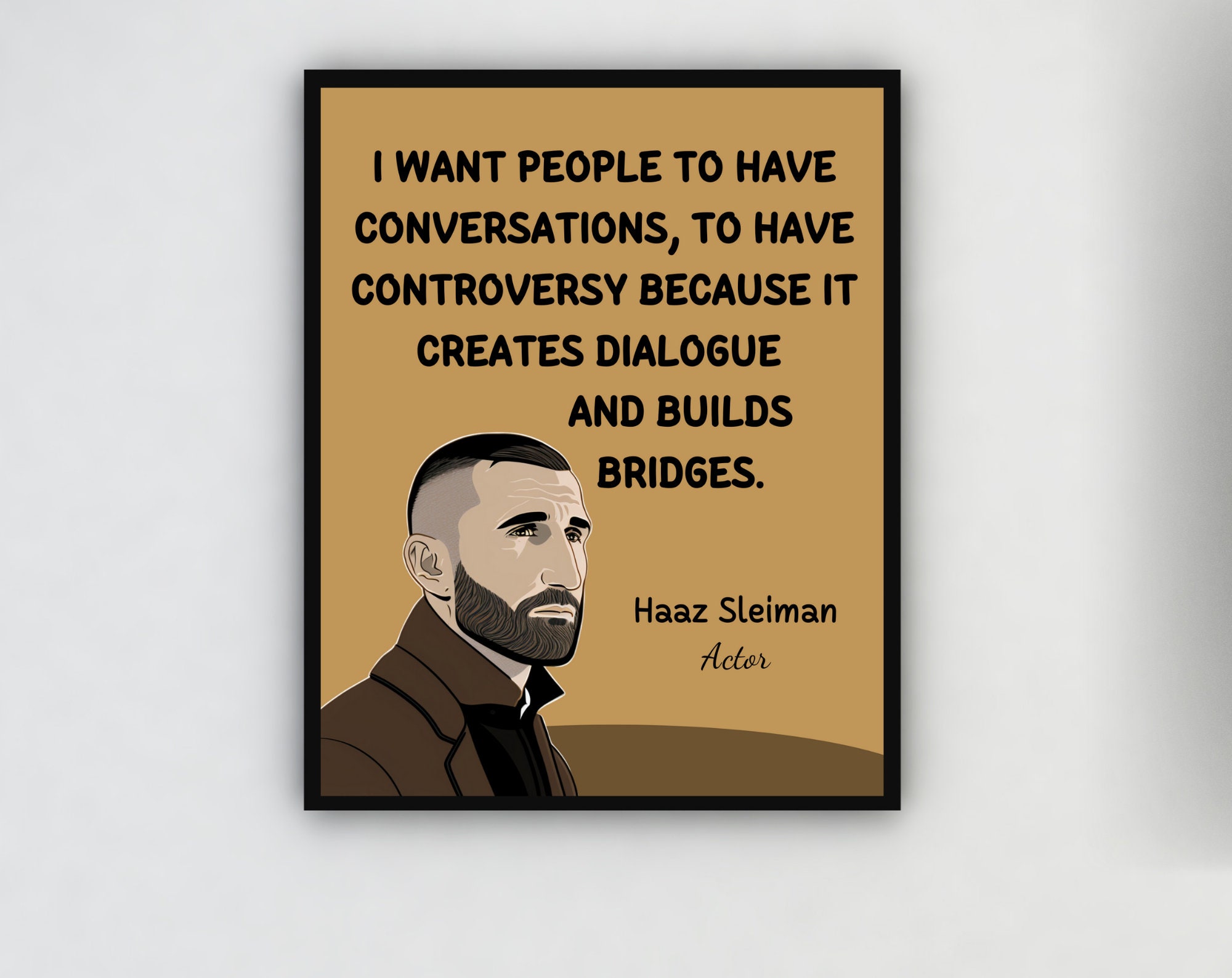 Boho Remarkable Arab Americans Posters (set of 8), Arab American ...