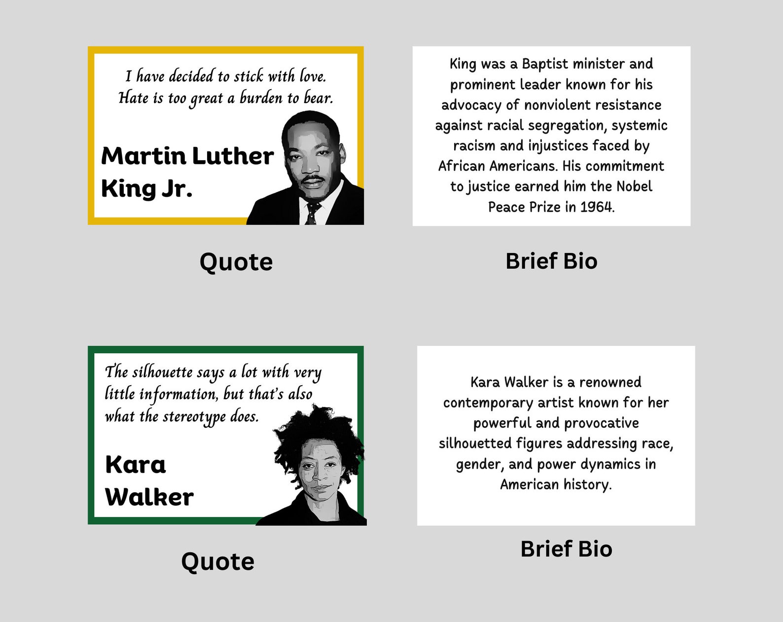 Black History Month Bulletin Board, Famous Black Leaders, Influential ...