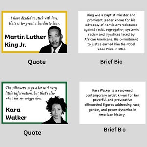 Black History Month Bulletin Board, Famous Black Leaders, Influential ...
