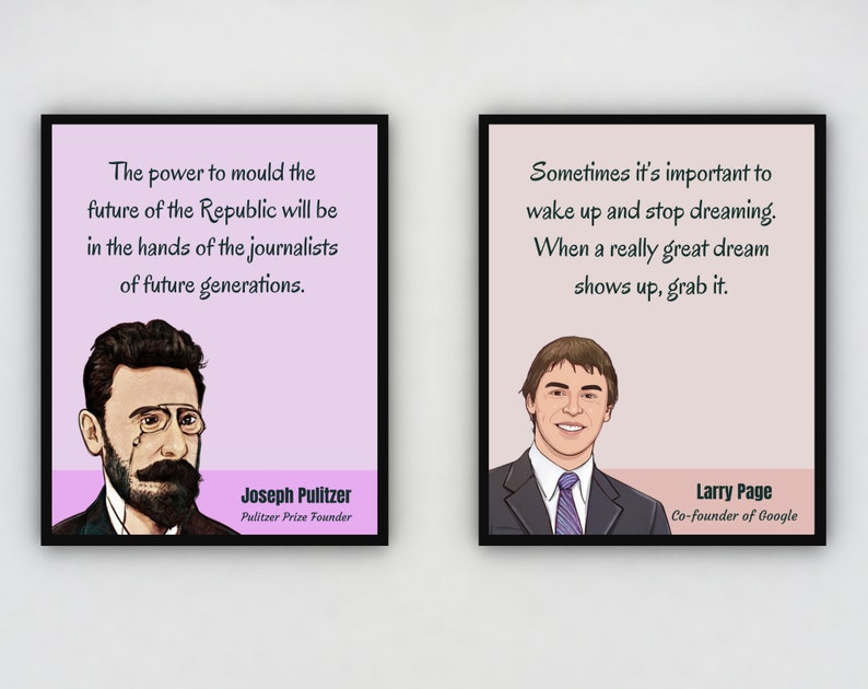 Influential Jewish American Icons Postersset of 8, Famous Jewish ...