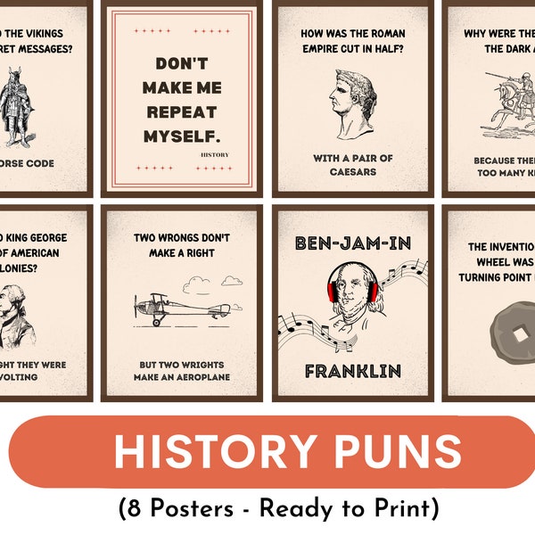 History Classroom Decor - Etsy