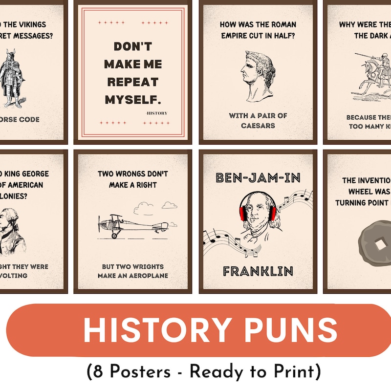 History Classroom Decor - Etsy