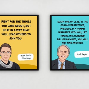 Rainbow Jewish American Icons Posters(set of 8), Famous Jewish ...