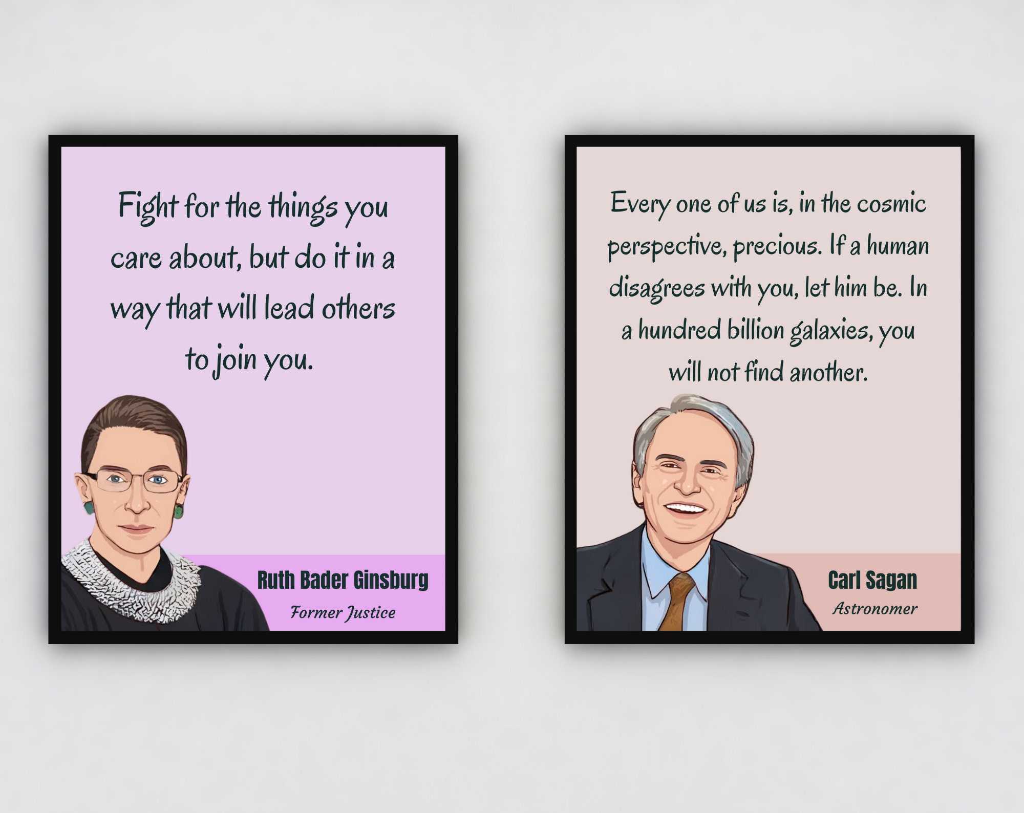 Influential Jewish American Icons Posters(set of 8), Famous Jewish ...