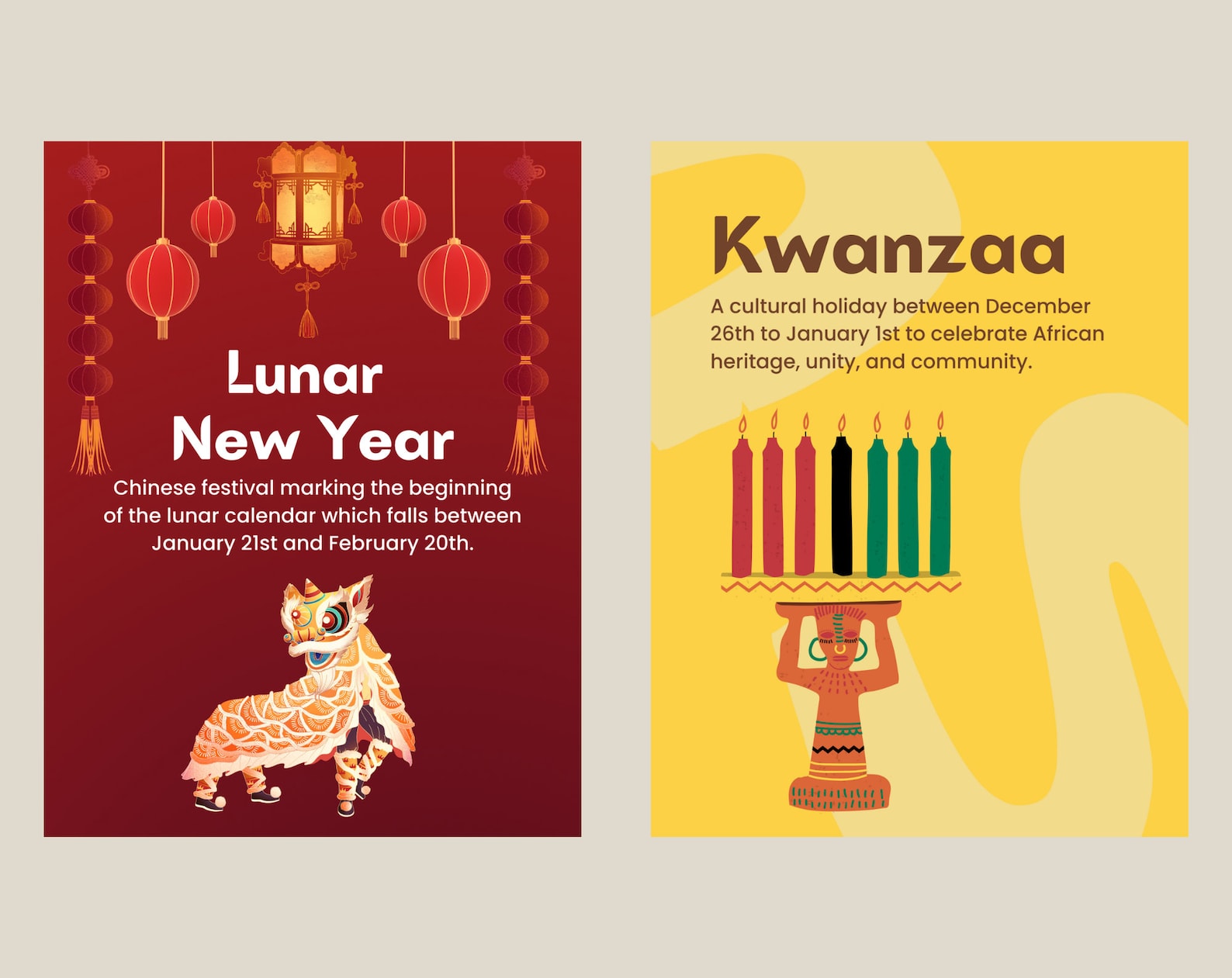 Holidays Around the World Posters, Winter Holidays Posters, Festivals ...