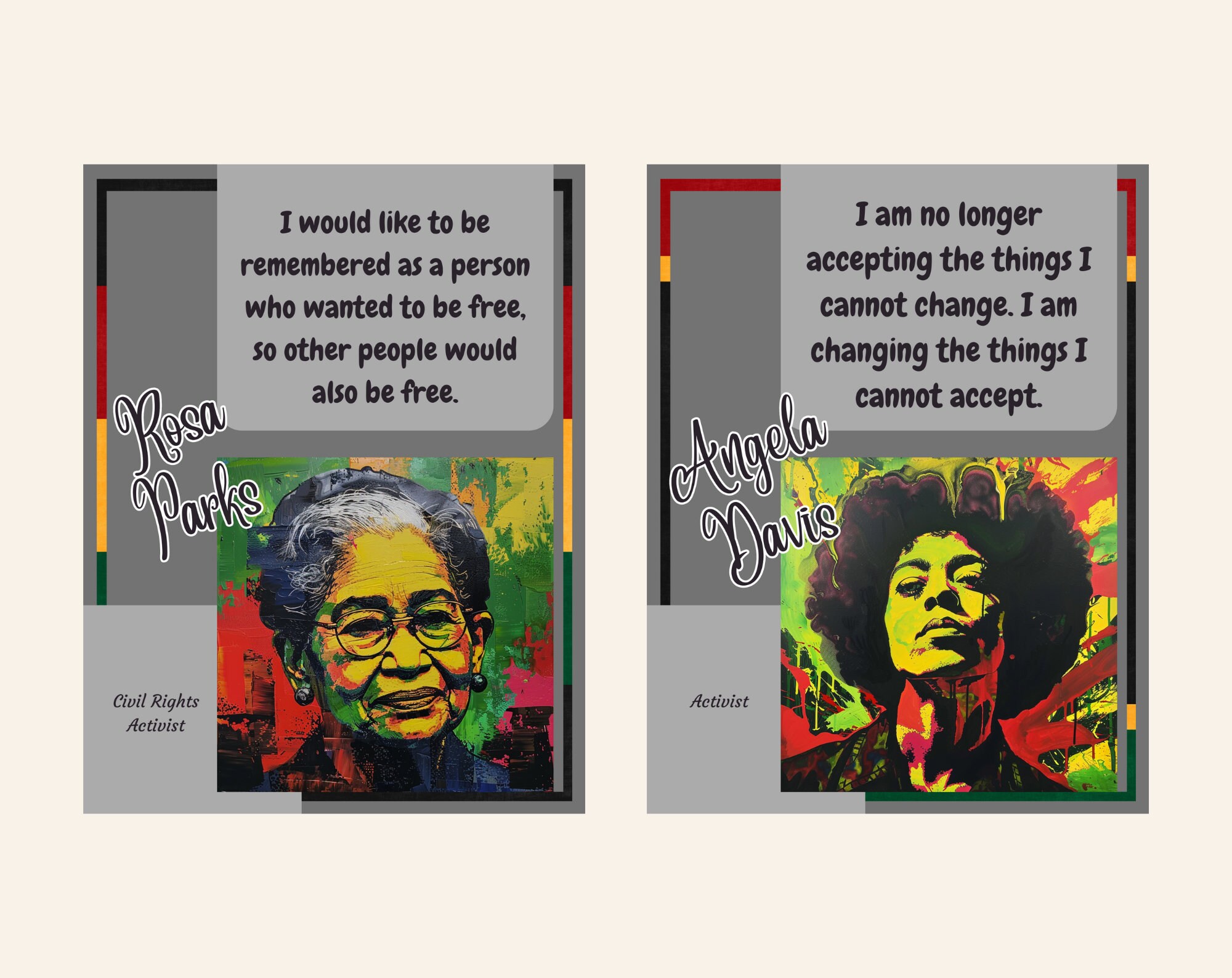 Juneteenth Posters, 20 Famous Black Leaders, Famous Black Activists ...